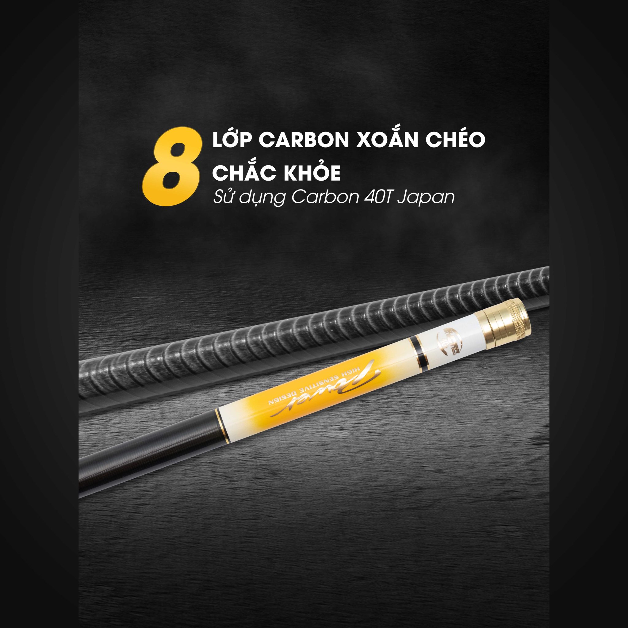 Cần BigFishing Kim Thần Vương 6H Tổng hợp | Đồ Câu BigFishing