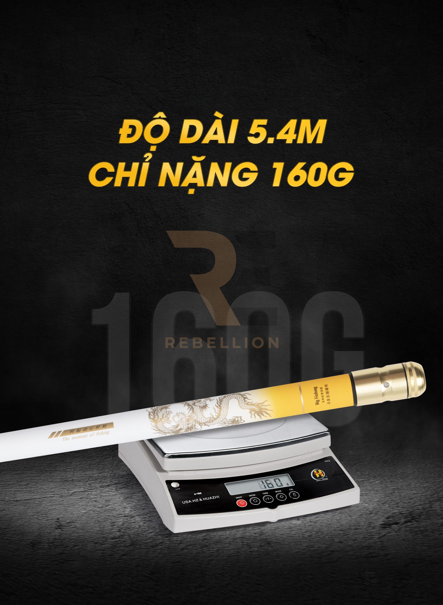 Cần BigFishing Kim Thần Vương 6H Tổng hợp | Đồ Câu BigFishing